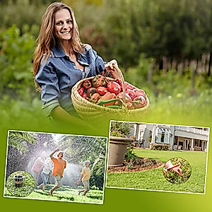 100 pcs 6 inch U-Shaped Landscape Staples and 10 pcs Fixing Gasket Sets, Garden Landscape Staples are Suitable for Outdoor Irrigation Hoses, Artificial Turf Nails, Fixed Fences and Tents, etc.