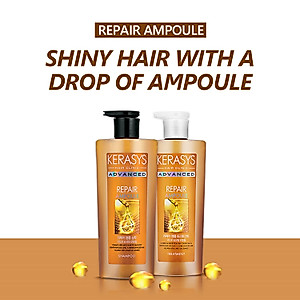 Kerasys Advanced Ampoule Repair Shampoo and Treatment 20 FL oz. (Set of 2)