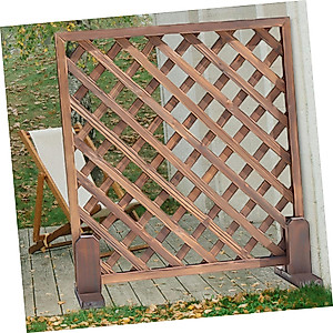 SEWOART Solid Wood Screen Base Fences Thickened Divider Base Screen Divider Feet Room Dividers Stand Wear-Resistant Divider Bracket Room Screen Clips Room Divider Stand Fence Base Wooden