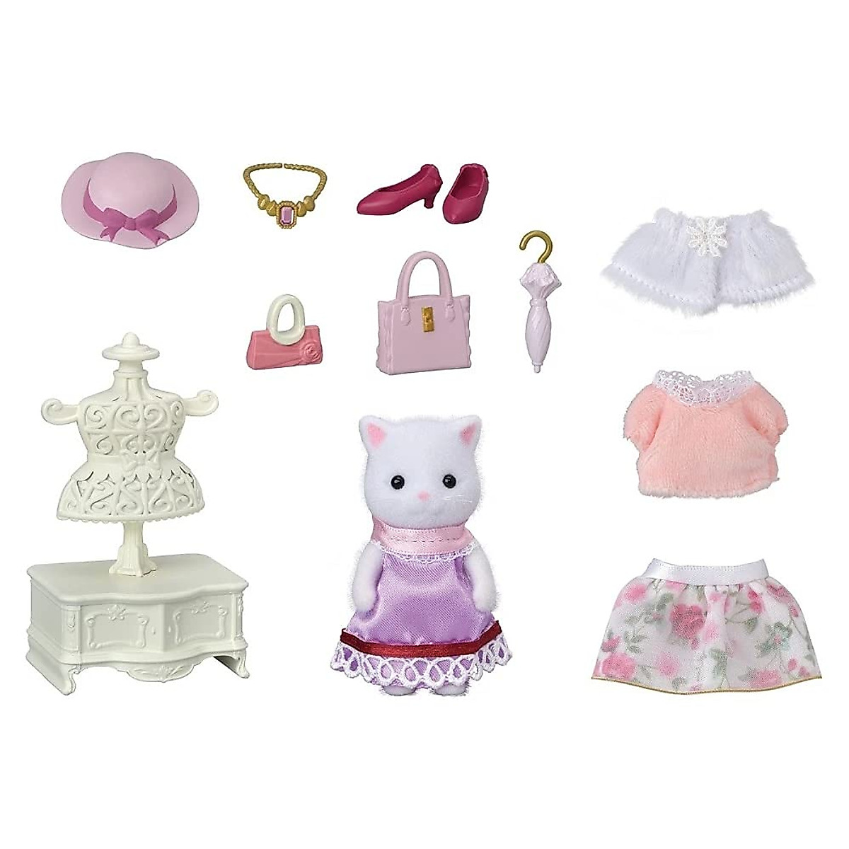 Sylvanian Families Fashion Playset Persian Cat