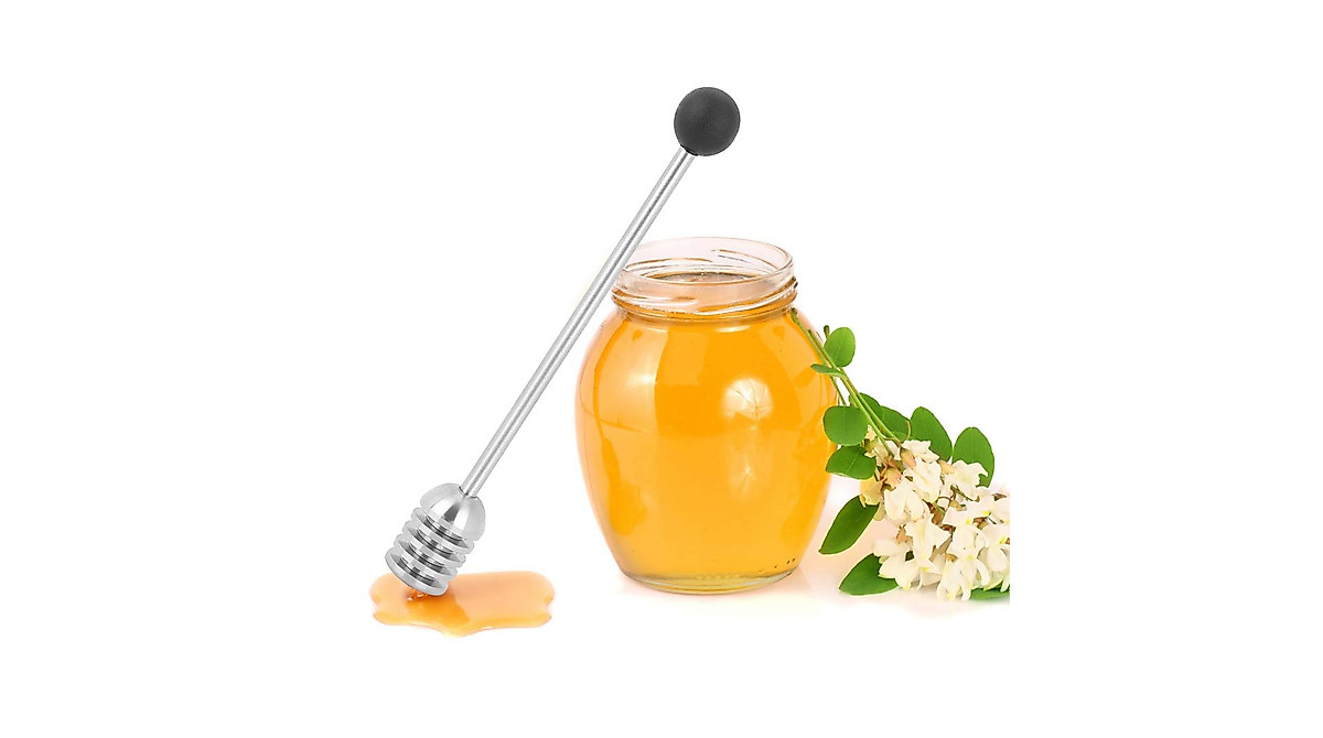Fdit 6" Honey Dipper Stick 304 Stainless Steel Honey Dipper Stirrer ...