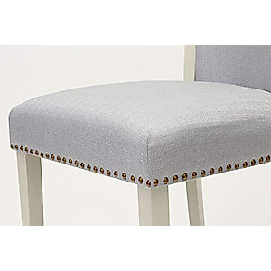 East West Furniture X026VE005-7 Dining Table Set, 7-Piece