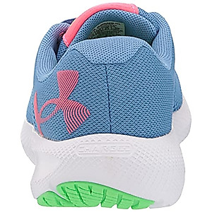 Under Armour Girls' Big Kid Grade School Charged Pursuit 2 BL, River (400)/White, 4.5