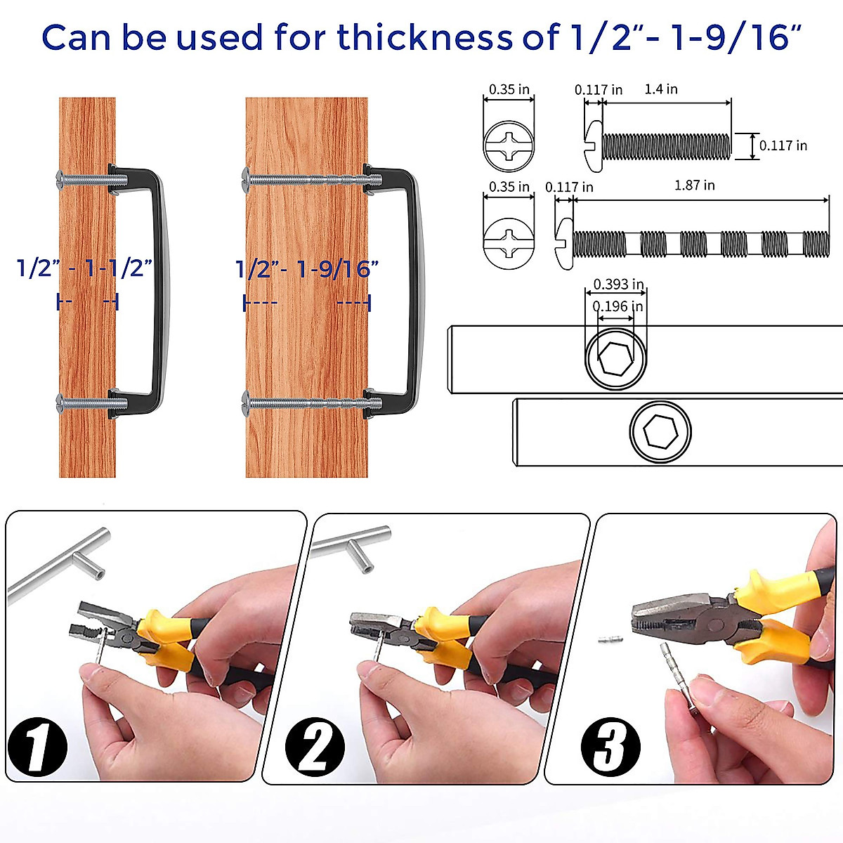 Ravinte 30 Pack Solid 5 Inch Kitchen Cabinet Handles Matte Black Cabinet Pulls Black Drawer Pulls Kitchen Cabinet Hardware Kitchen Handles for Cabinets Cupboard Handles Drawer Handles