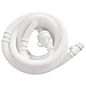 Amptyhub 9-100-3100 Feed Hose Complete with Back-Up Valve and Universal Wall Fitting Replacement for Polaris 360 (Not Compatible with Polaris 280 380）)