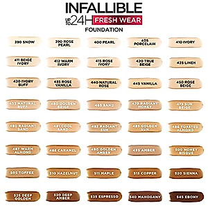 L'Oreal Paris Makeup Infallible Up to 24 Hour Fresh Wear Foundation, Beige Ivory, 1 Ounce