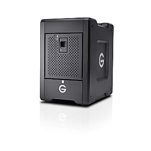 G-Technology 24TB G-Speed Shuttle Thunderbolt 3 – Transportable, 4-Bay Raid Storage Solution – 0G10072-1