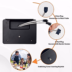 Replacement 9907170133 Digital Control Panel for Masterbuilt MB20071418, MB21071218, MB21072319, MB21072719 and Other Models Digital Electric Smoker