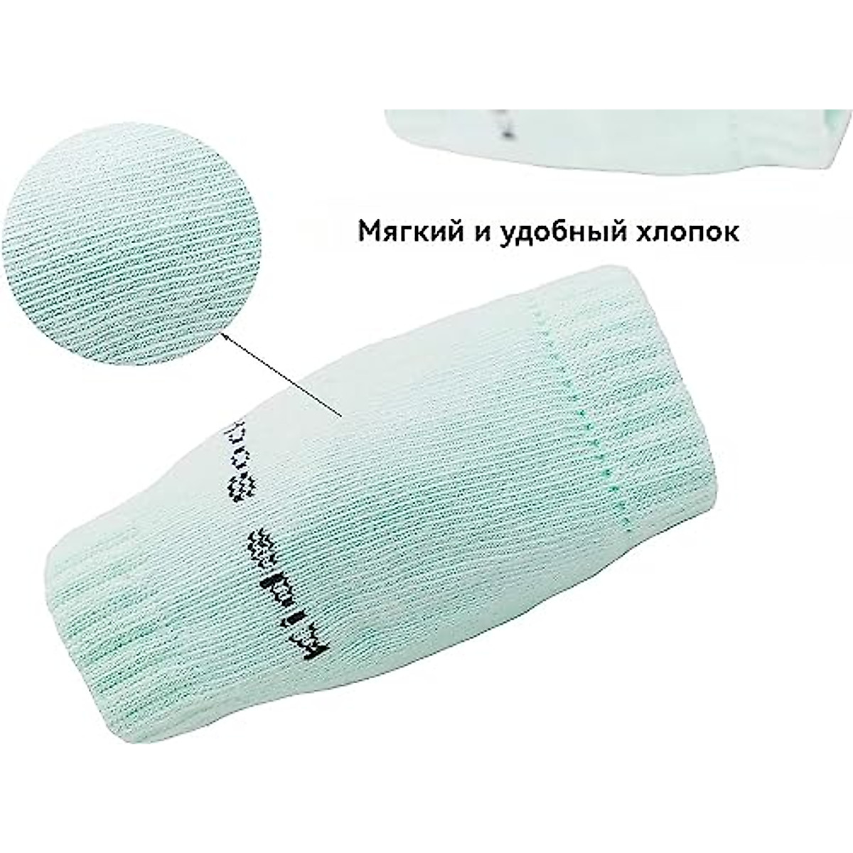 Hidetex Baby Leg Sleeve for Crawling – Infant Kneepads,Elastic Leg Warmers, Anti-Slip Leg Protector for Unisex Baby(5 Pairs) (Model 1)