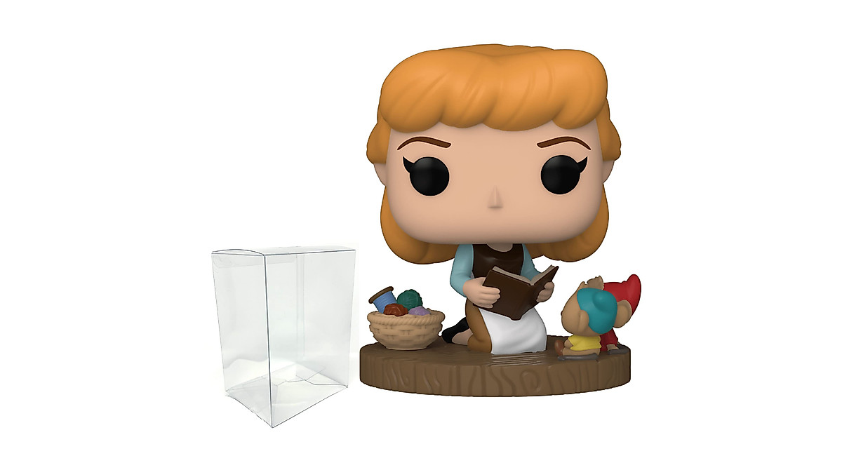 Funko Cinderella Pop Storage Protector Bundle - Collectible Vinyl Toy