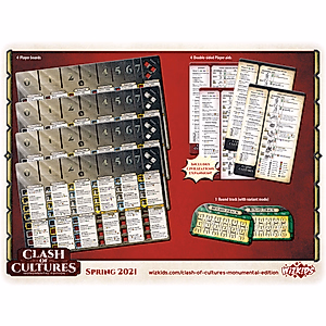 Clash of Cultures: Monumental Edition | Board Game WizKids - New Edition