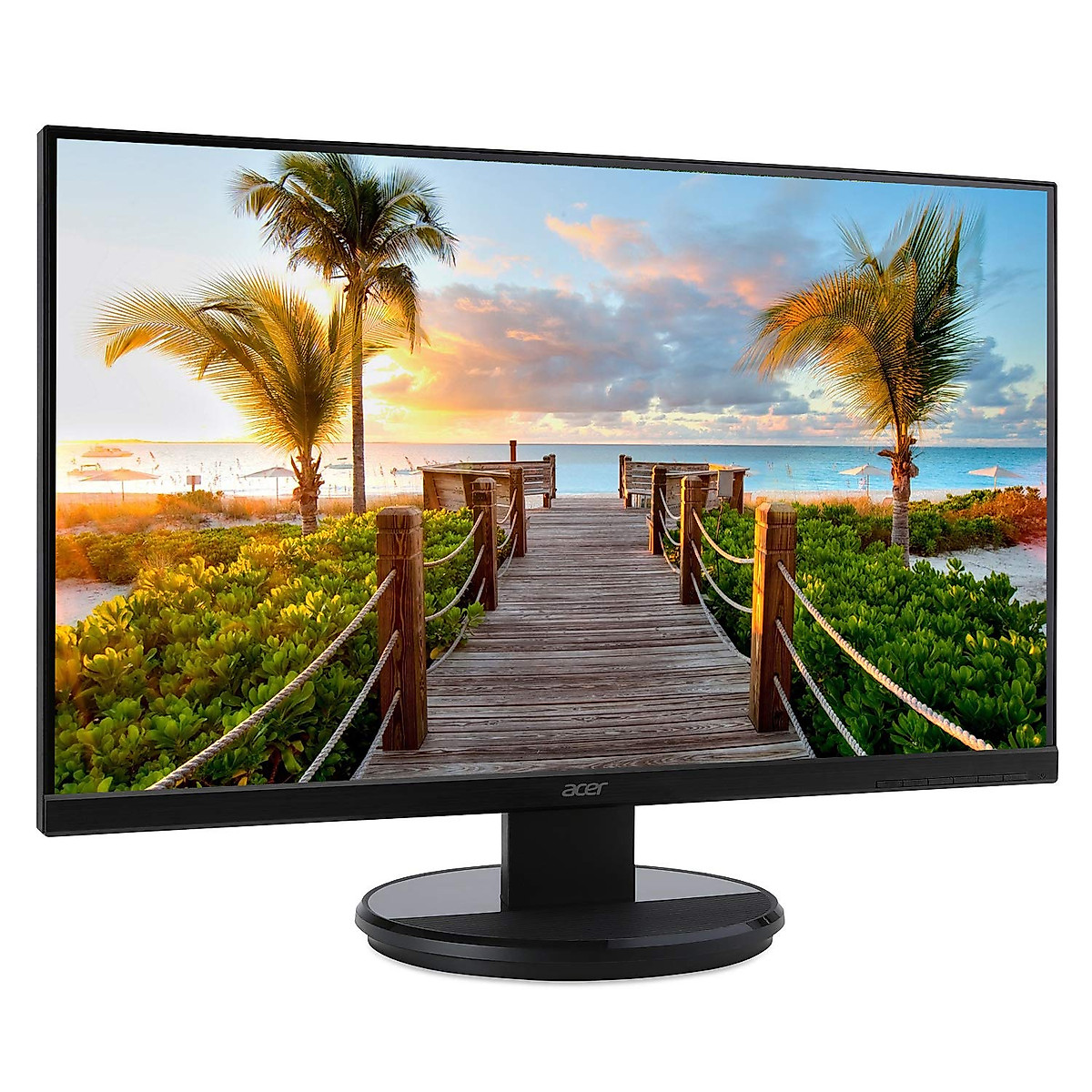 Acer KB272HL bix 27" Full HD (1920 x 1080) Acer VisionCare VA Monitor with Flicker-less, BlueLight Filter and AMD FREESYNC Technology (HDMI & VGA Port) (Renewed)