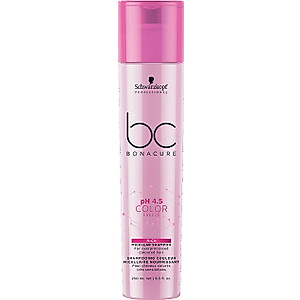 BC BONACURE pH 4.5 Color Freeze Micellar Rich Shampoo, 8.5-Ounce
