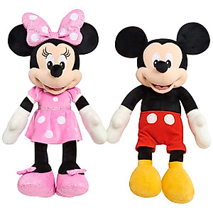 Disney Junior Mickey Mouse Large 19-inch Plush Mickey Mouse, Officially Licensed Kids Toys for Ages 2 Up by Just Play