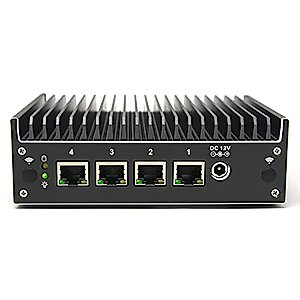 Protectli Vault Pro VP2410-4 Port, Firewall Micro Appliance/Mini PC - Intel Celeron J4125, DDR4 RAM, M.2 SSD Storage, AES-NI, 8GB RAM, 120GB SSD