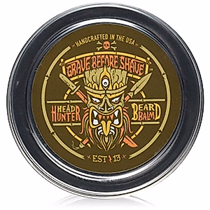 Grave Before Shave™ Head Hunter Beard Balm (Tropical summer aroma) (4 oz.)
