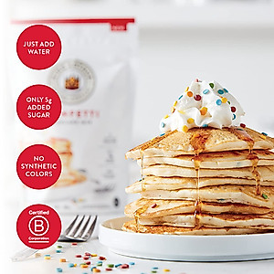 King Arthur Confetti Pancake Mix Just Add Water, Sourced Non-GMO, Certified Kosher, 15 Oz (Pack of 1)