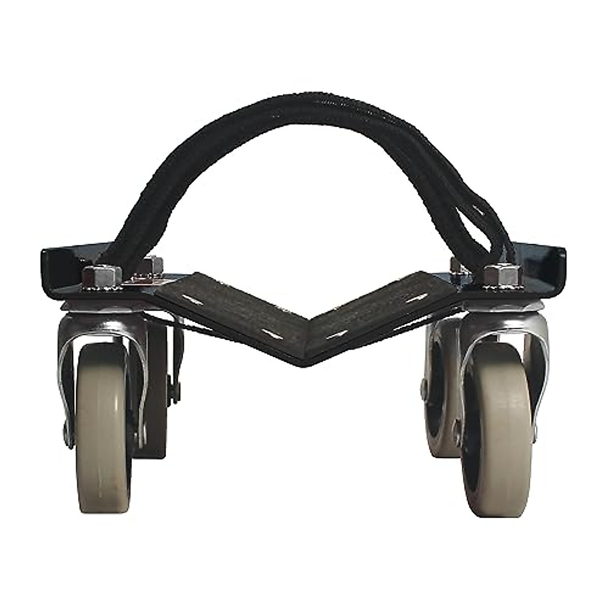 Extreme Max 5800.0232 V-Slides Snowmobile Dolly System - Steel, Black