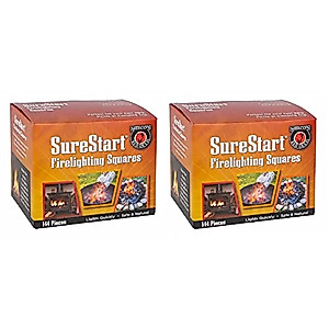 MEECO'S RED DEVIL SureStart Fire Starter Squares (2)