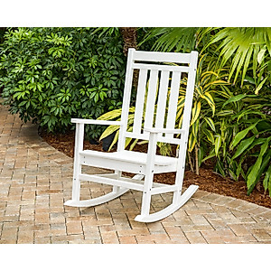POLYWOOD® Estate Rocking Chair, Black