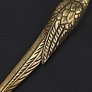 DOITOOL Puer Puerh Tea knife Stainless steel Ice Pick Punch Puer Tea Needle Teaware puerh tea needle (Antique Finish)