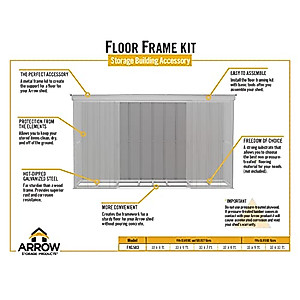 Arrow Sheds Floor Frame Kit for Arrow Classic and Select Storage Sheds, Large Sheds