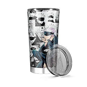 Stainless Steel Insulated Tumbler 20oz 30oz Juju Travel Mug Kai Hot Funny Cold Hot Coffee Wine Iced Tea Cup Coffee Suit For Home Travel Office