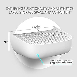 boqii Catlink Self Cleaning Cat Litter Box Stair for Multiple Cats, White, Large