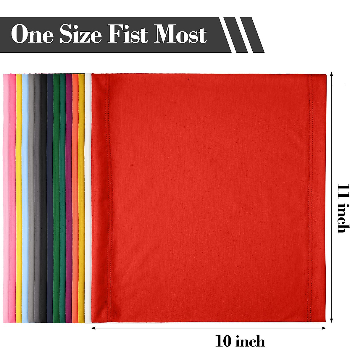 16 Pieces Unisex Dreadlock Cap Spandex Loc Elastic Dread Durag Tube Dread Cap Long Dreadlock Hair Cover for Men Women