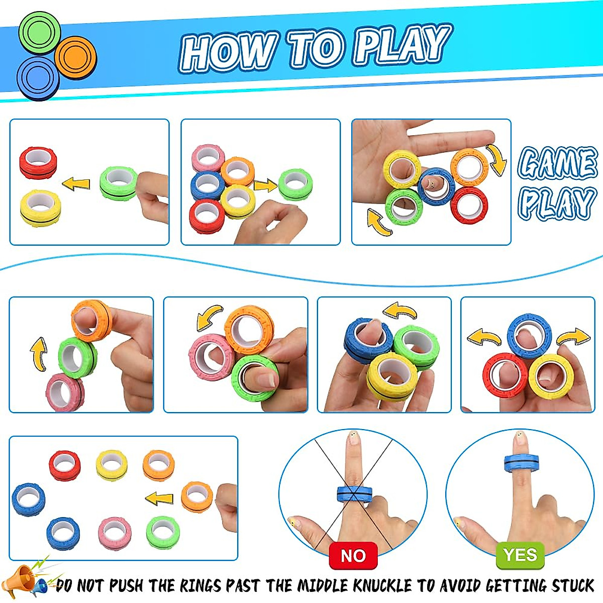 Anzmtosn 1.26 Inch Jumbo Magnetic Building Block for Kids Toddlers, Safe ABS Science Kit Large Magnets Cube Educational Learning Toy Stem Toy 3D Stacking Logical Toy Xmas Stocking Stuffer