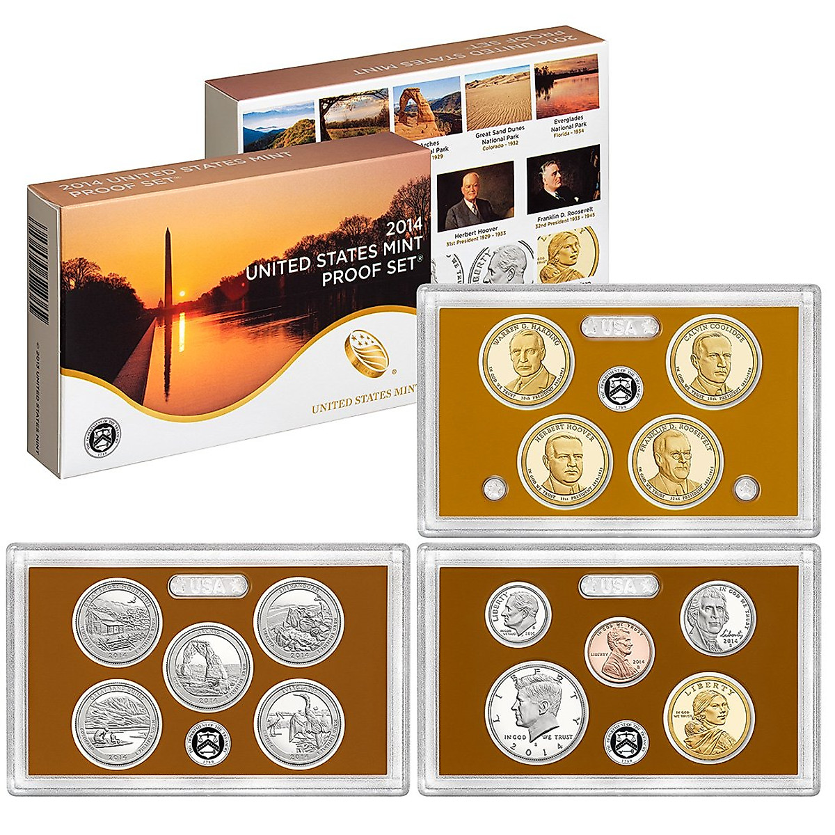 2014 S US Mint Proof Set OGP