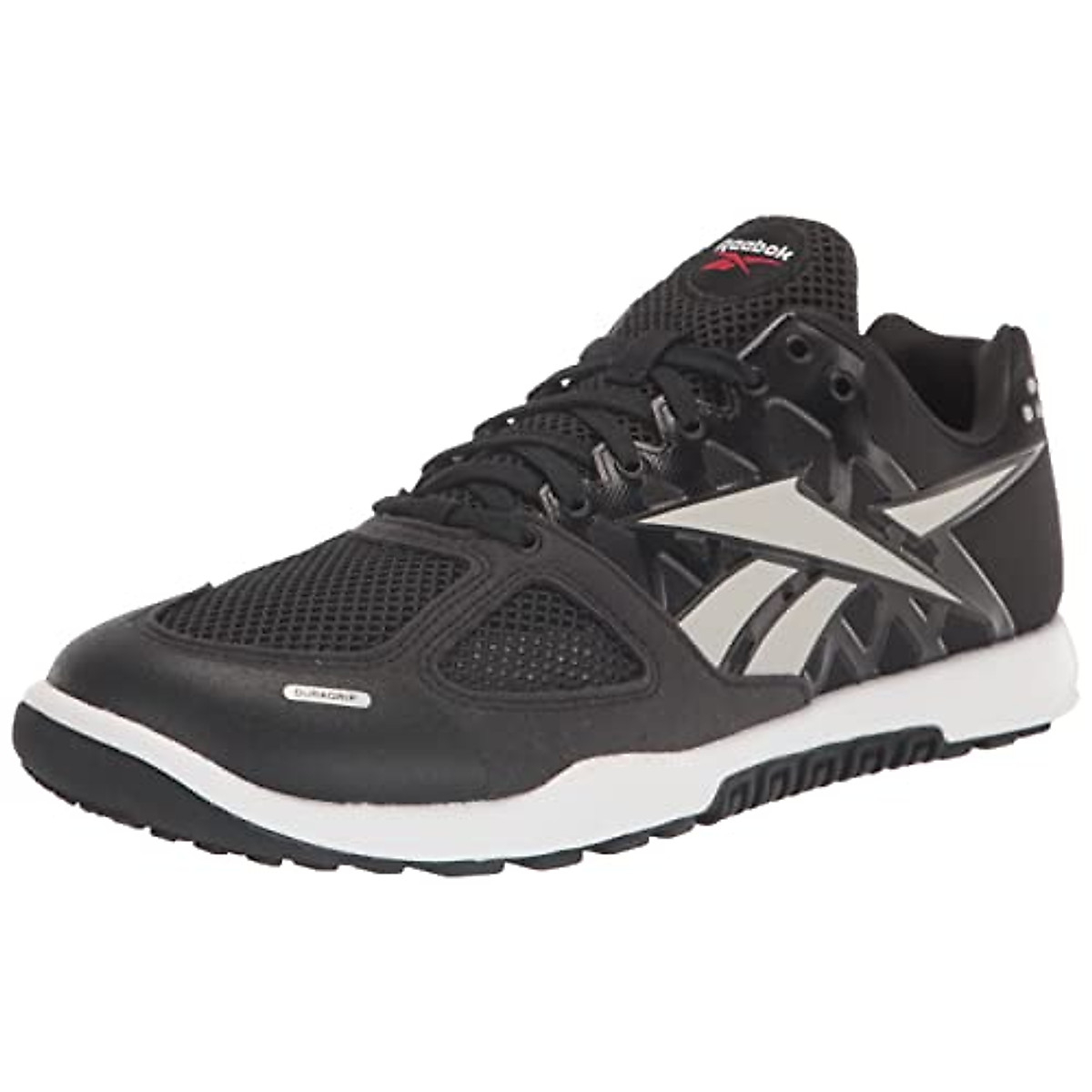 Reebok Women's Nano 2.0 Sneaker, Core Black/FTWR White/Pure Grey, 8