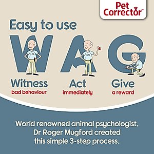PET CORRECTOR Dog Trainer, 30ml. Stops Barking, Jumping Up, Place Avoidance, Food Stealing, Dog Fights & Attacks. Help stop unwanted dog behaviour. Easy to use, safe, humane and effective.