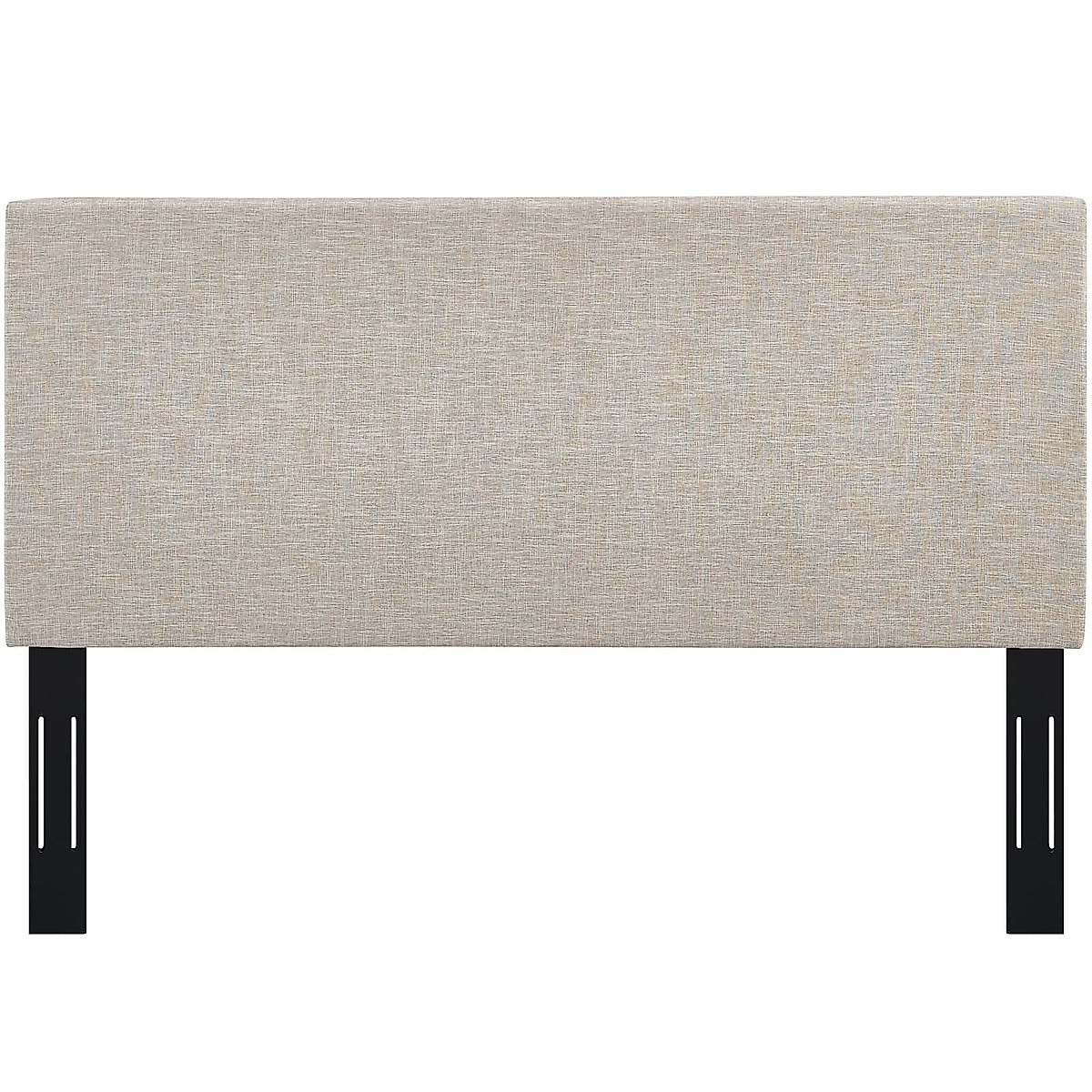 Modway Claire Linen Fabric Upholstered King and California King Headboard in Beige