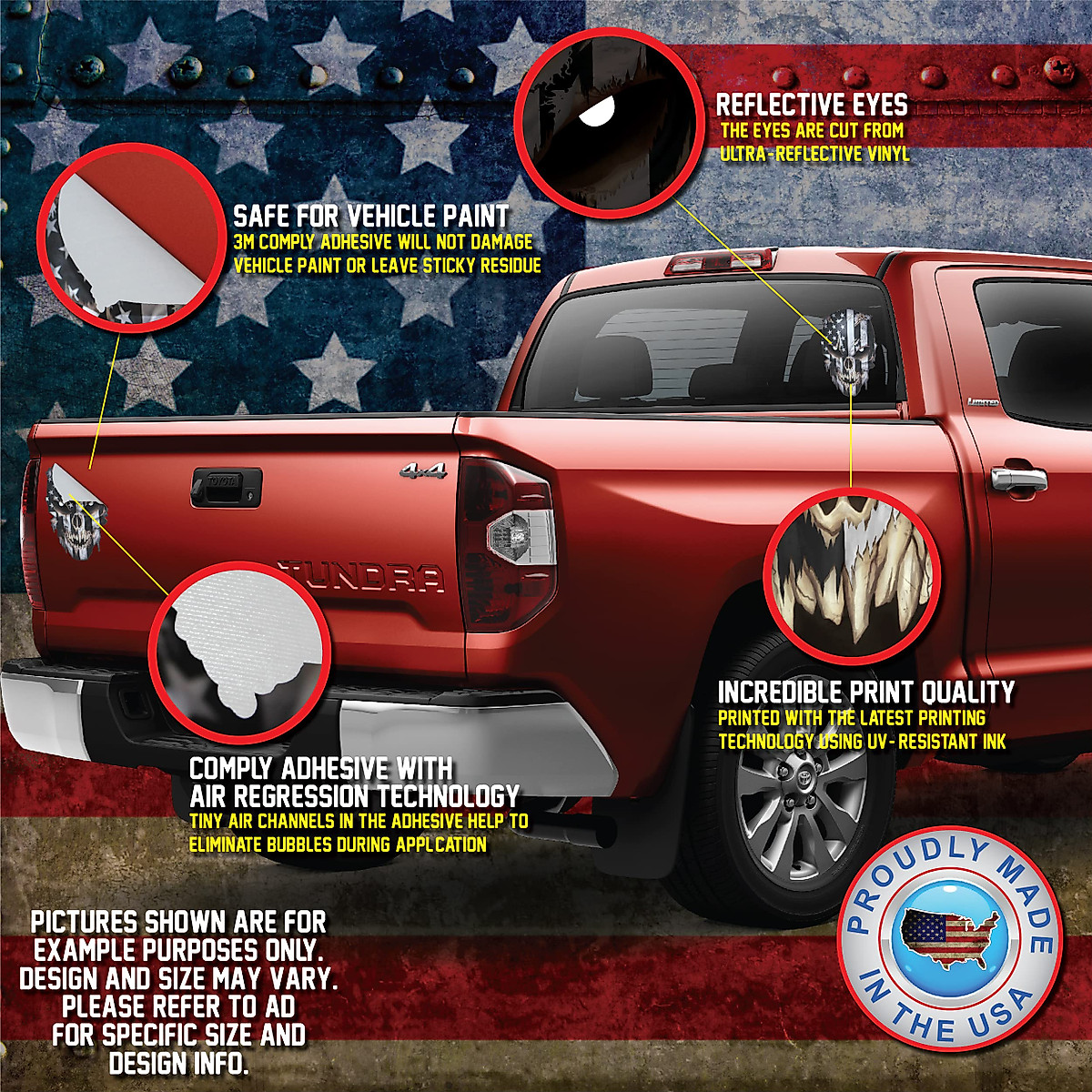 Variety Pack of Thin Silver Line Corrections Officer CO Prison Decal Vinyl Sticker American Flag Car Truck(6 Pack)