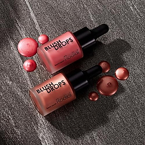 Rodial Blush Drops Frosted Pink, 0.5 fl oz, Moisturising Make Up Blush Drops with Vitamin E, Liquid Blush with Naturally Radiant Finish, Long Lasting Finish