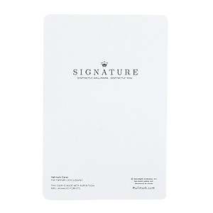 Hallmark Signature Baby Shower Card for Boy (Elephant with Balloon) Welcome New Baby Boy, Congratulations