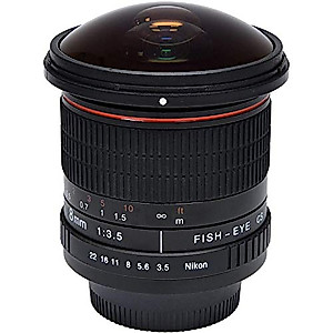 Vivitar 8mm f/3.5 Fisheye Lens (for Canon EOS Cameras)