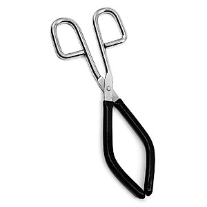 Small Beaker Tongs, 7.25" - With Rubber Tips - Metal Body - Eisco Labs