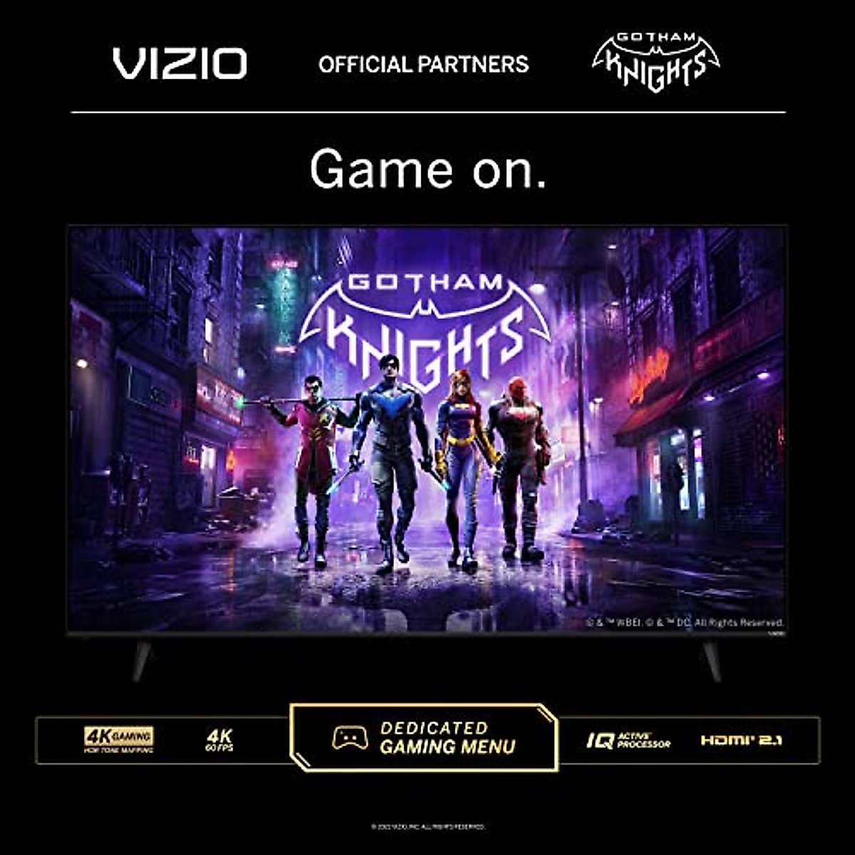VIZIO 50-Inch M-Series 4K QLED HDR Smart TV with Voice Remote, Dolby Vision, HDR10+, Alexa Compatibility, VRR with AMD FreeSync, M50Q6-J01, 2022 Model