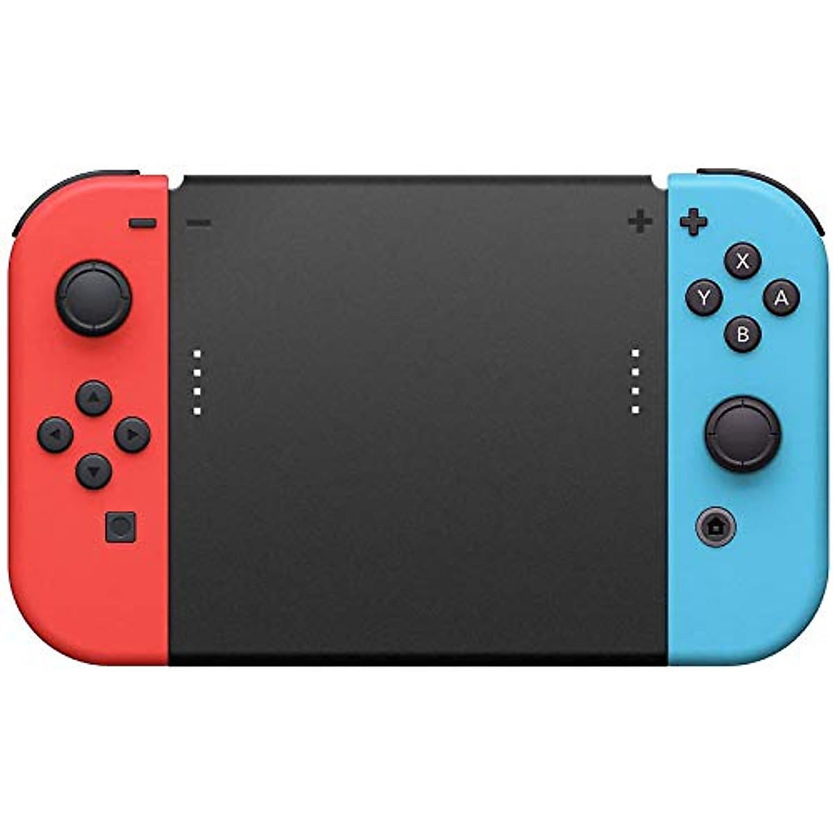 FANPL 5 in 1 Hand Grip Connector for Nintendo Switch Joy Con & OLED model Joy Con, Comfort Game Handle Connector with Wrist Strap for Joy Cons