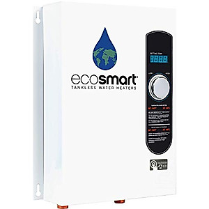 EcoSmart ECO 18 Electric Tankless Water Heater, 18 KW at 240 Volts with Patented Self Modulating Technology