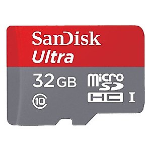 SanDisk Ultra 32GB UHS-I/Class 10 Micro SDHC Memory Card With Adapter - SDSDQUAN-032G-G4A
