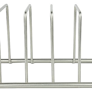 FitWell Kitchen Bakeware Organizer,Plate Racks,Rack for Plastic Lids,Cutting Boards,Cookie Sheets,Pots & Pans Holder,Compact Kitchen Storage,Cabinet Organizer