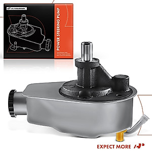 A-Premium Power Steering Pump, with Reservoir, Compatible with Chevrolet & GMC -1980-1987- C10 Suburban, C20 Suburban, K10 Suburban, K20 Suburban, K30, K5 Blazer, P20, P30, R10, C1500 Suburban, Jimmy