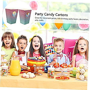 LIFKOME 24pcs Popcorn Boxes Popcorn Box Popcorn Boxes for Candy Popcorn Snack Container Mini Popcorn Boxes Party Favor Box Popcorn Bucket Party Paper Popcorn Box Popcorn Box