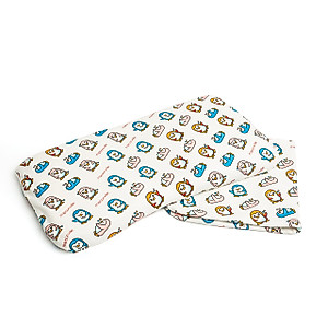 Memory Foam Toddler Pillow for Kids – 2x Cute Pillowcases for Comfort, Support & Convenience – Hypoallergenic, Breathable, Oeko-Tex Certified, Eco-Friendly – Make Bedtime a Playful Journey