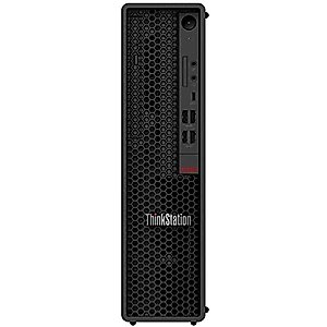 Lenovo ThinkStation P340 SFF Home & Business Desktop (Intel i7-10700 8-Core, 16GB RAM, 1TB SATA SSD, Intel UHD 630, USB 3.2, Display Port, SD Card, Black, Win 11 Pro) Refurbished (Renewed)