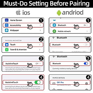 TikTok Remote Control Page Turner, Bluetooth Camera Video Recording Remote, TIK Tok Scrolling Ring for iPhone, iPad, iOS, Android - Black