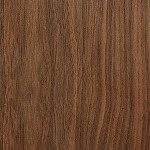 Amazon Brand – Rivet Industrial Mid-Century Modern Hairpin Dining Table, 70.9"L, Walnut and Black